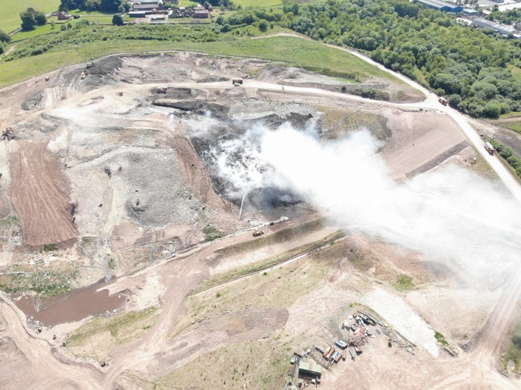 Hafod Quarry Landfill Fire - what's happening now! - news.wrexham.gov.uk