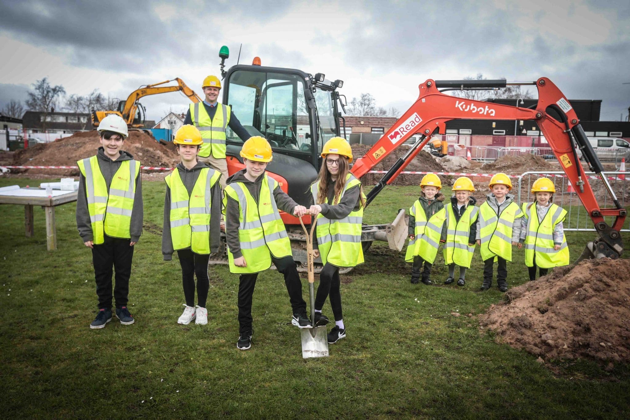 Works start at Borras Park school to create Community Primary and Welsh ...