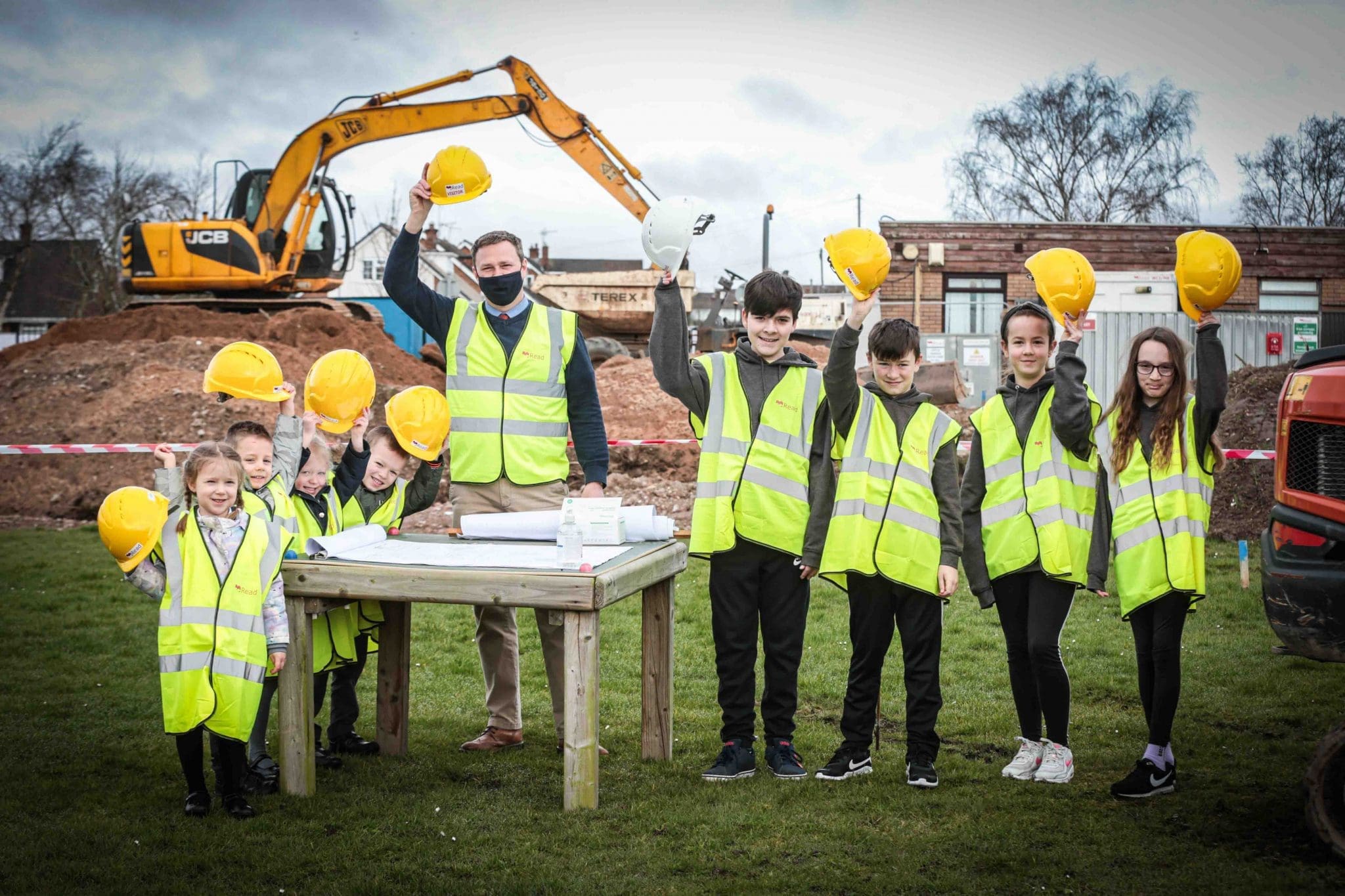 Works start at Borras Park school to create Community Primary and Welsh ...