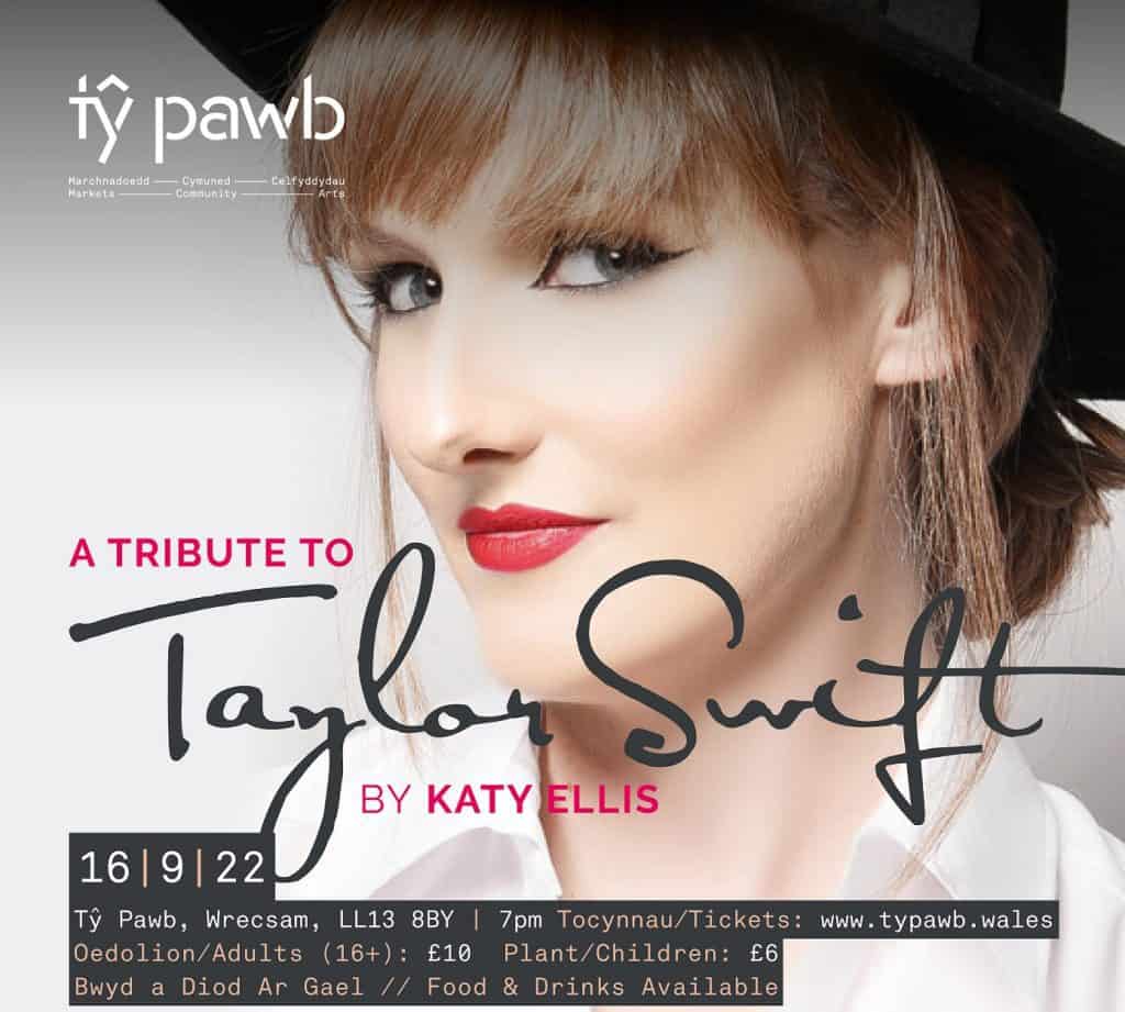 Award-winning Taylor Swift Tribute comes to Tŷ Pawb! - news.wrexham.gov.uk