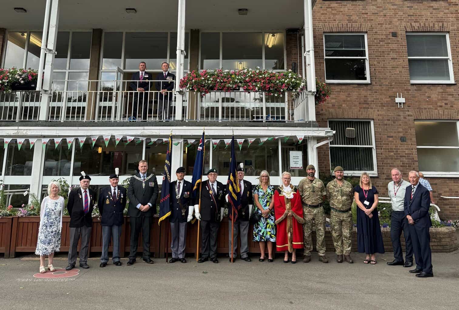 We’re flying the flag for Armed Forces Day - Wrexham Council News